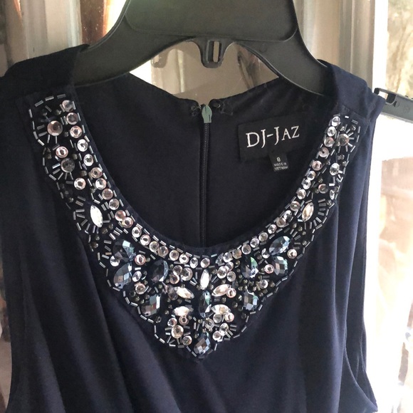 Dj-Jaz | Dresses | Nwt Djjaz Special Occasion Collection Navy Blue ...